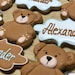 Teddy Bear Cookies - Etsy