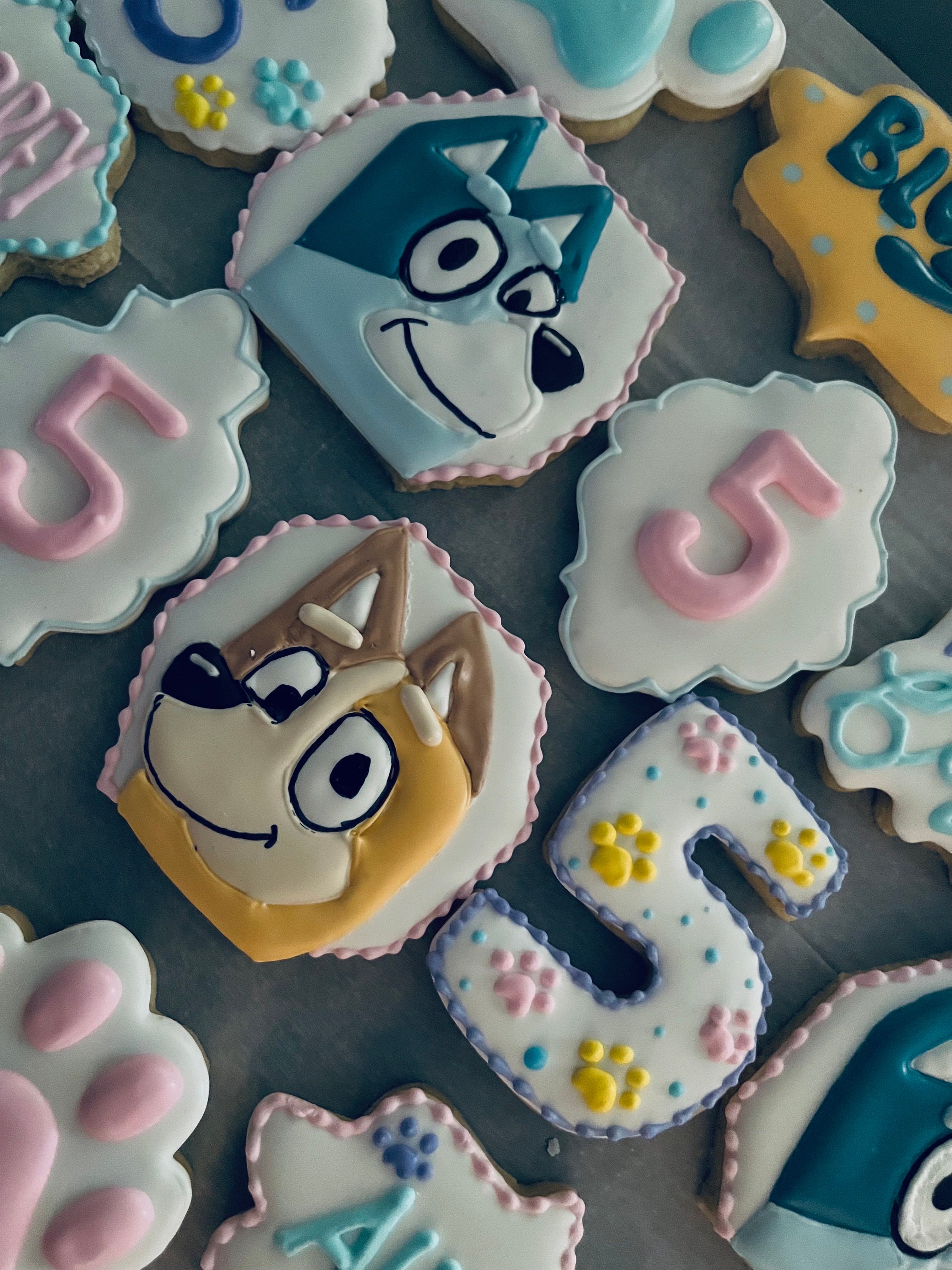 Bluey Cookies 2 - Etsy