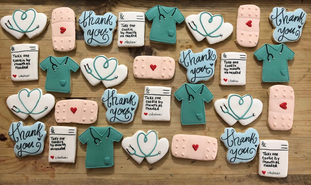 Thank You Nurse Cookies - Etsy