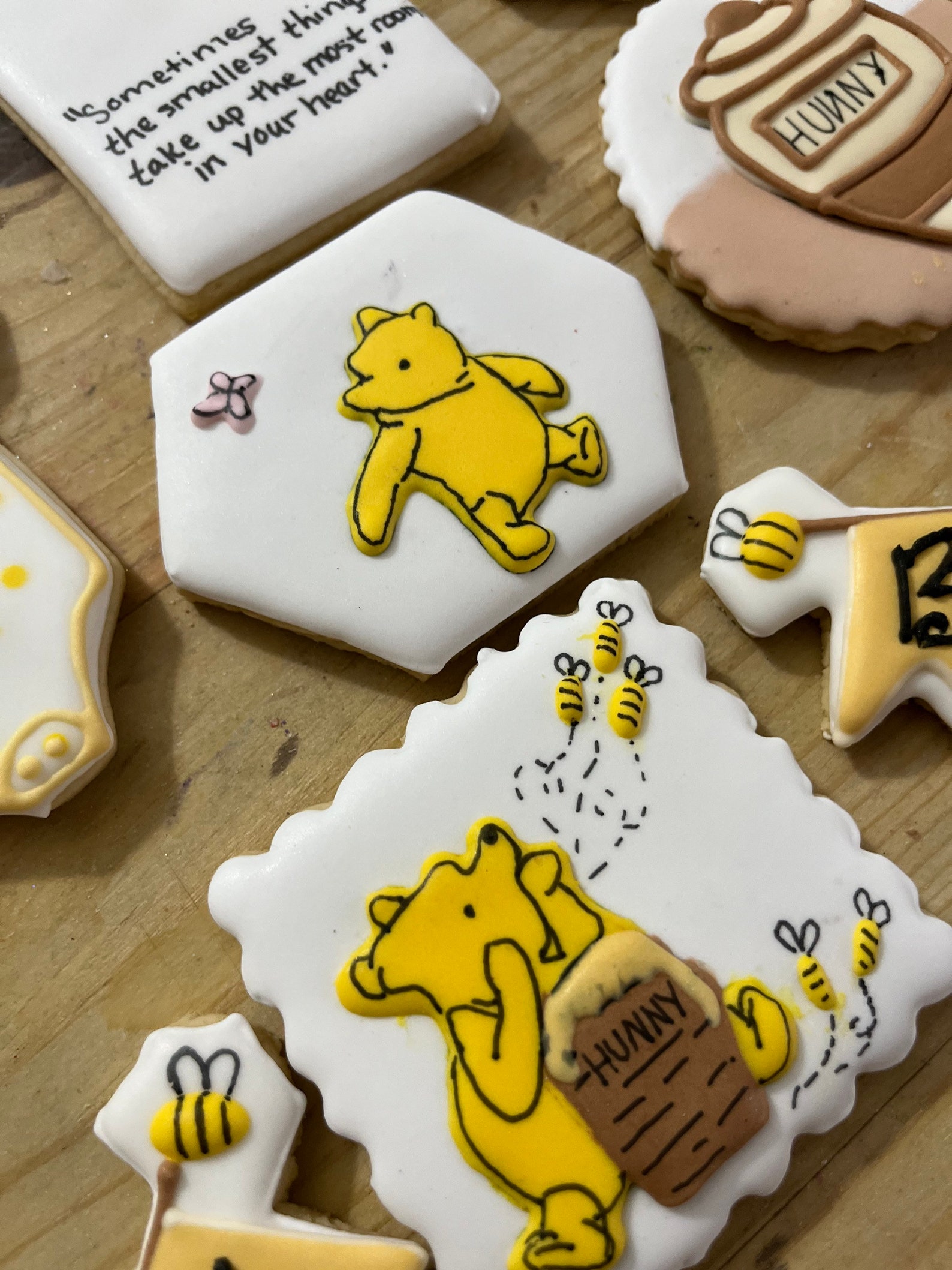Pooh Bear Cookies - Etsy