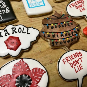 Stranger Things Cookies - Etsy
