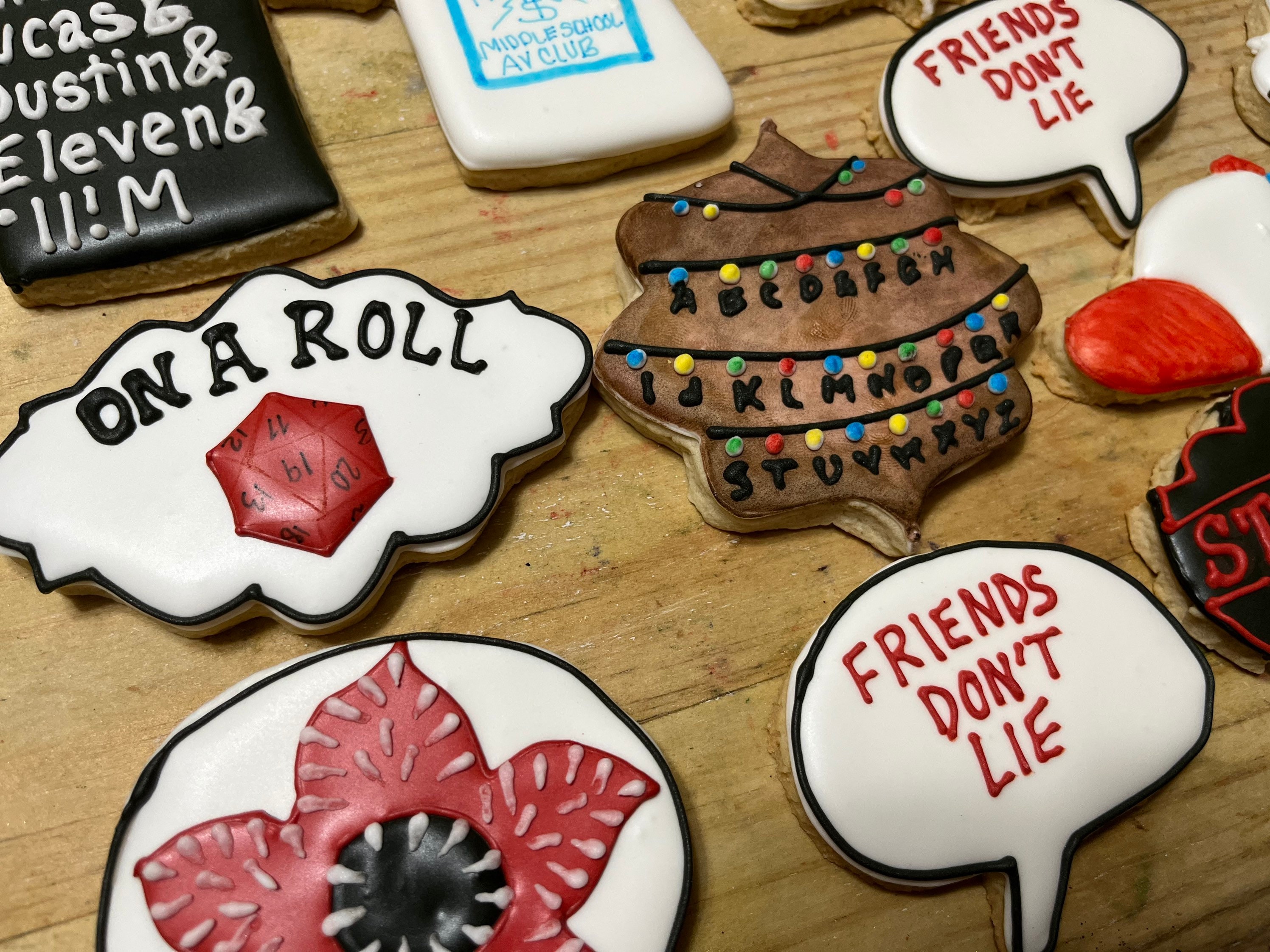Stranger Things Cookies - Etsy
