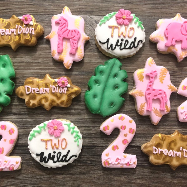 Two Wild Cookie Cutter - Etsy