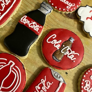 Coca Cola Cookies - Etsy