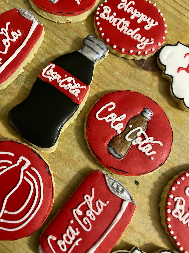 Coca Cola Cookies - Etsy