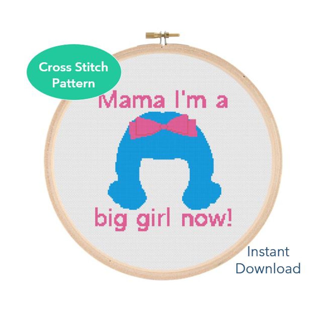 Hairspray Cross Stitch, Hairspray Musical, Mama I'm a Big Girl Now ...