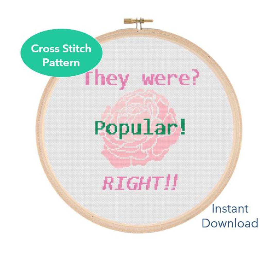Wicked Cross Stitch, Wicked Musical, Popular, Musical Theatre ...