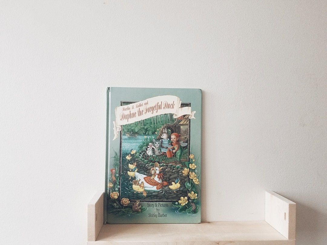Martha B Rabbit And Daphne The Forgetful Duck Shirley Barber Etsy
