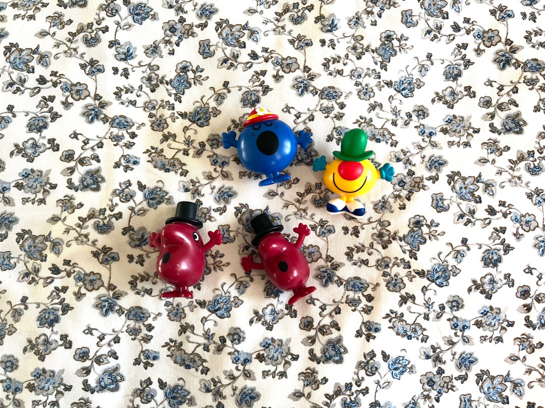 Mr Men Little Miss Plastic Figures Mcdonalds Happy Meal Toy Children's ...