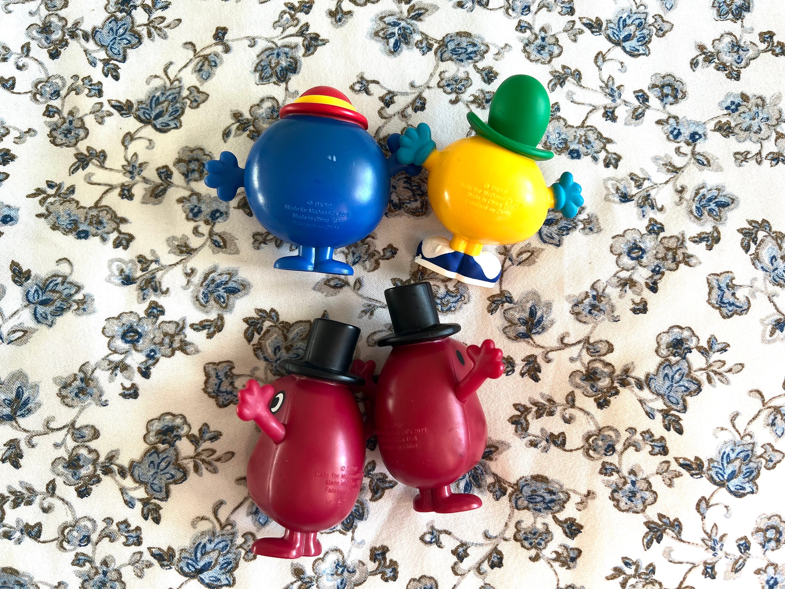 Mr Men Little Miss Plastic Figures Mcdonalds Happy Meal Toy Children's ...