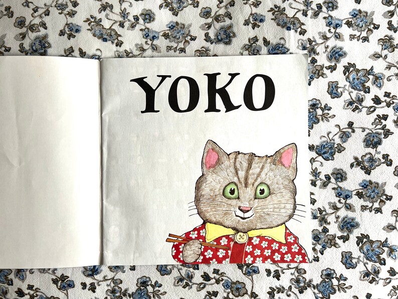 Yoko Rosemary Wells Vintage Children's Paperback Picture Book - Etsy