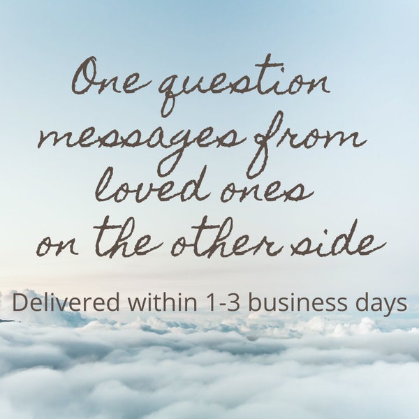 Message From Heaven - Etsy