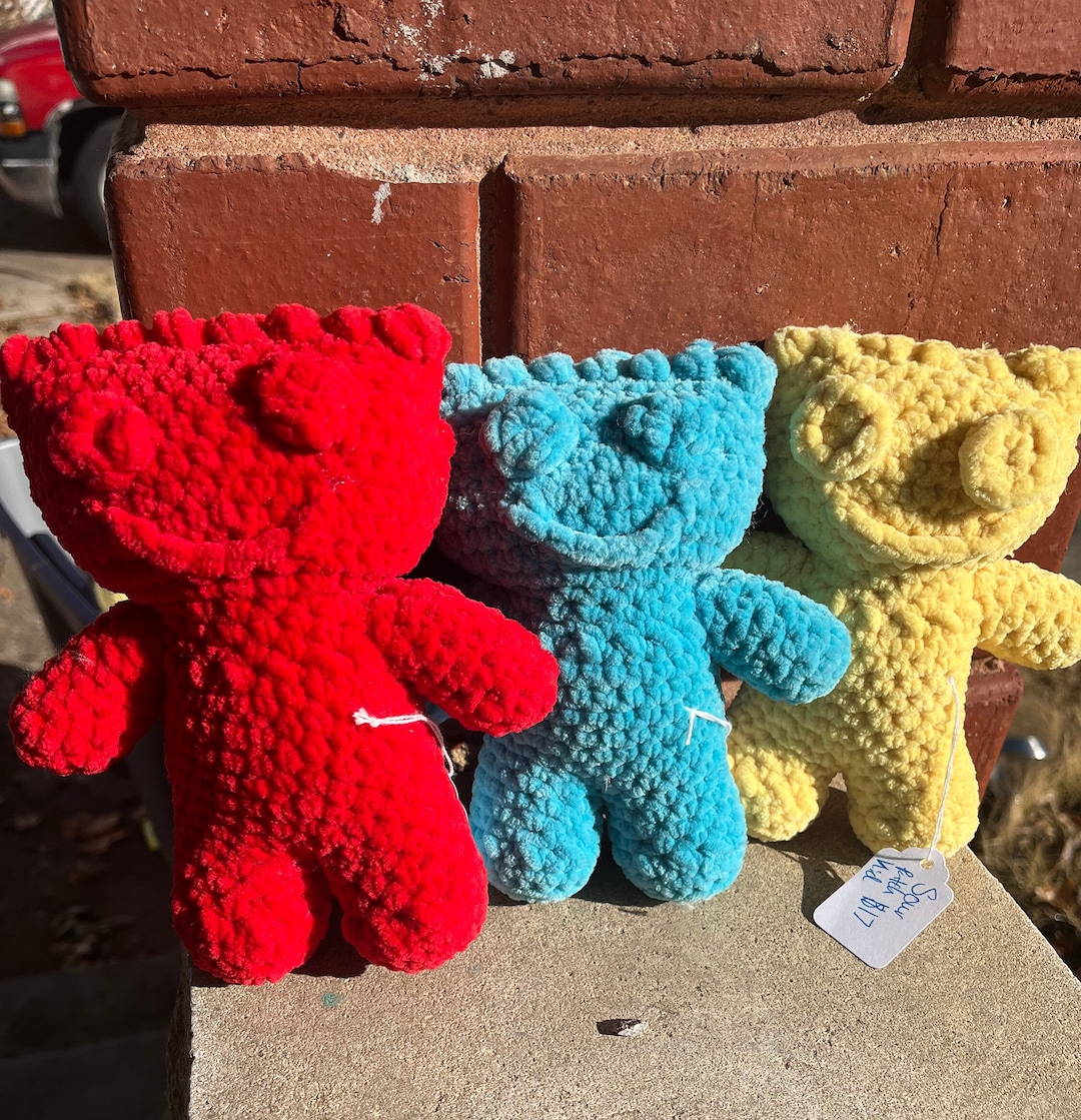 Crochet Sour Patch Kid Plushie - Etsy