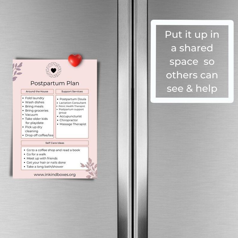 Postpartum Care Plan | New Parent Support | Preparing for After Baby ...