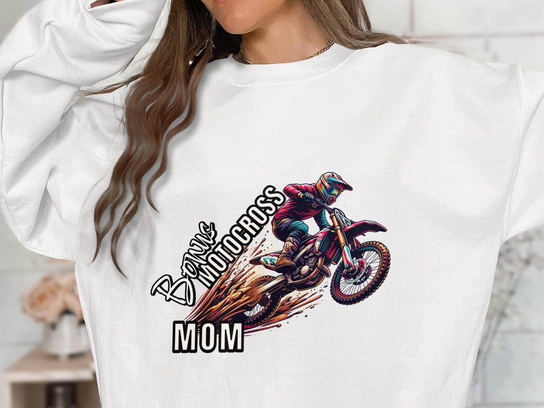 Bonus Mom Motocross PNG, Motocross Mom Graphic, Motocross Digital ...