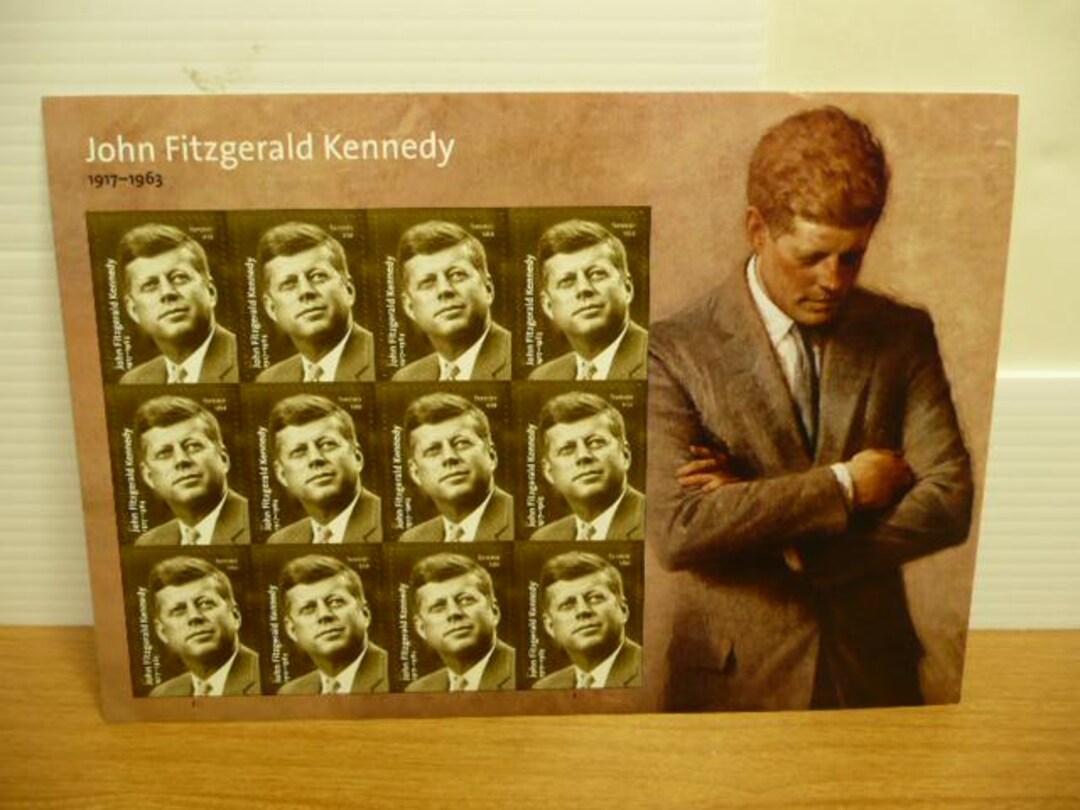 John Fitzgerald Kennedy 12 Stamps 2016 - Etsy