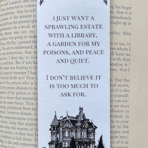 Snarky Laminated Bookmarks: Funny Reader Gift - Etsy