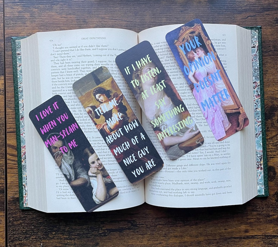 Snarky Renaissance Bookmarks, Funny Bookmark, Reader Bookmark, Sassy ...