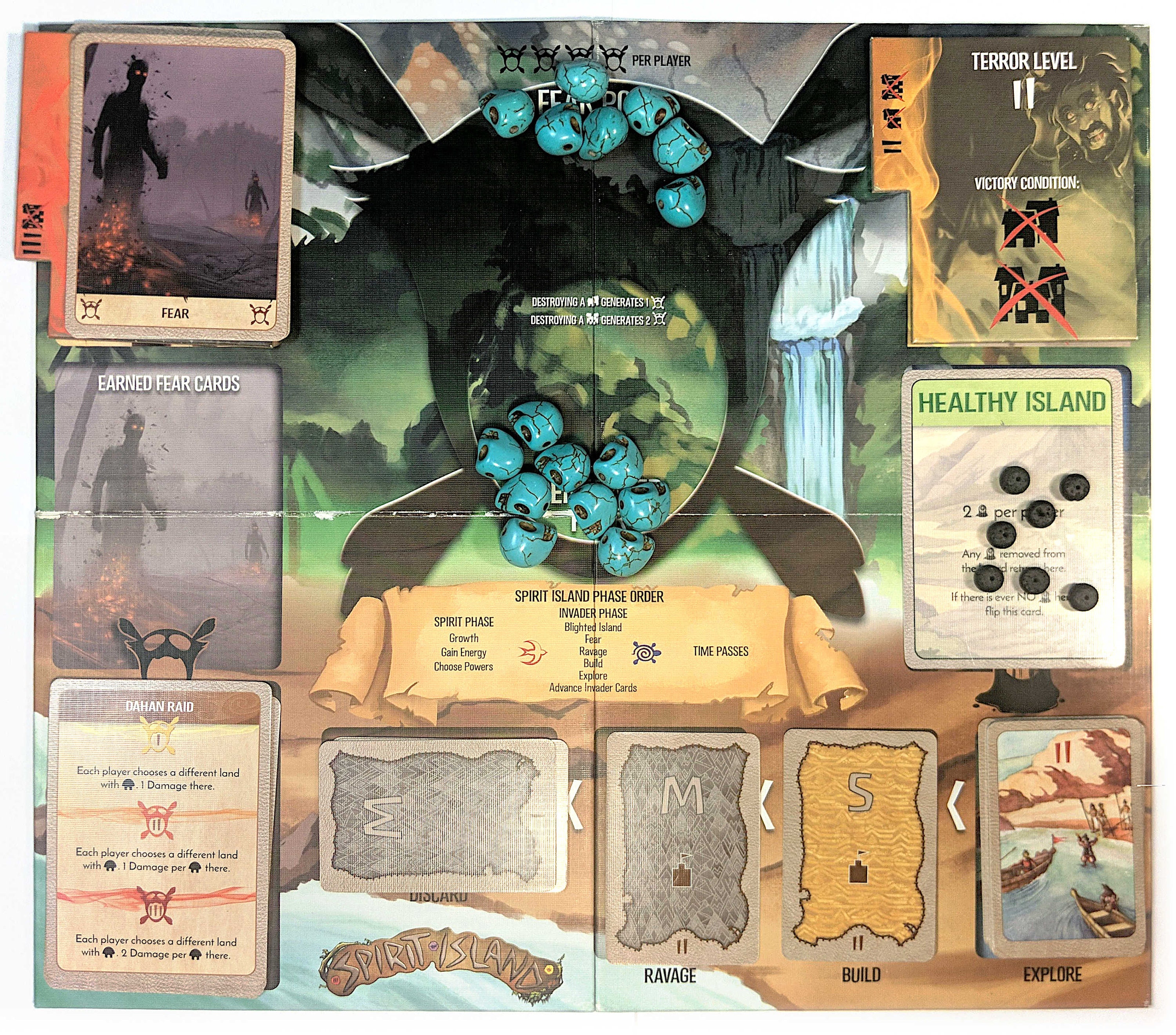 Deluxe Spirit Island Player Tokens | 4 or 6 Players | Mixed Shapes ...