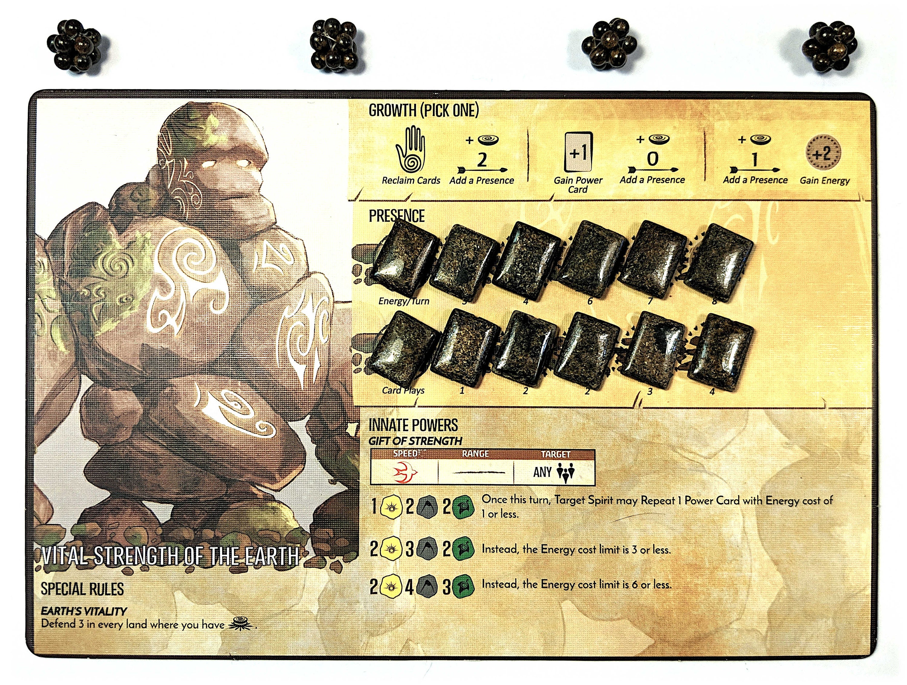 Deluxe Spirit Island Player Tokens | 4 or 6 Players | Mixed Shapes ...
