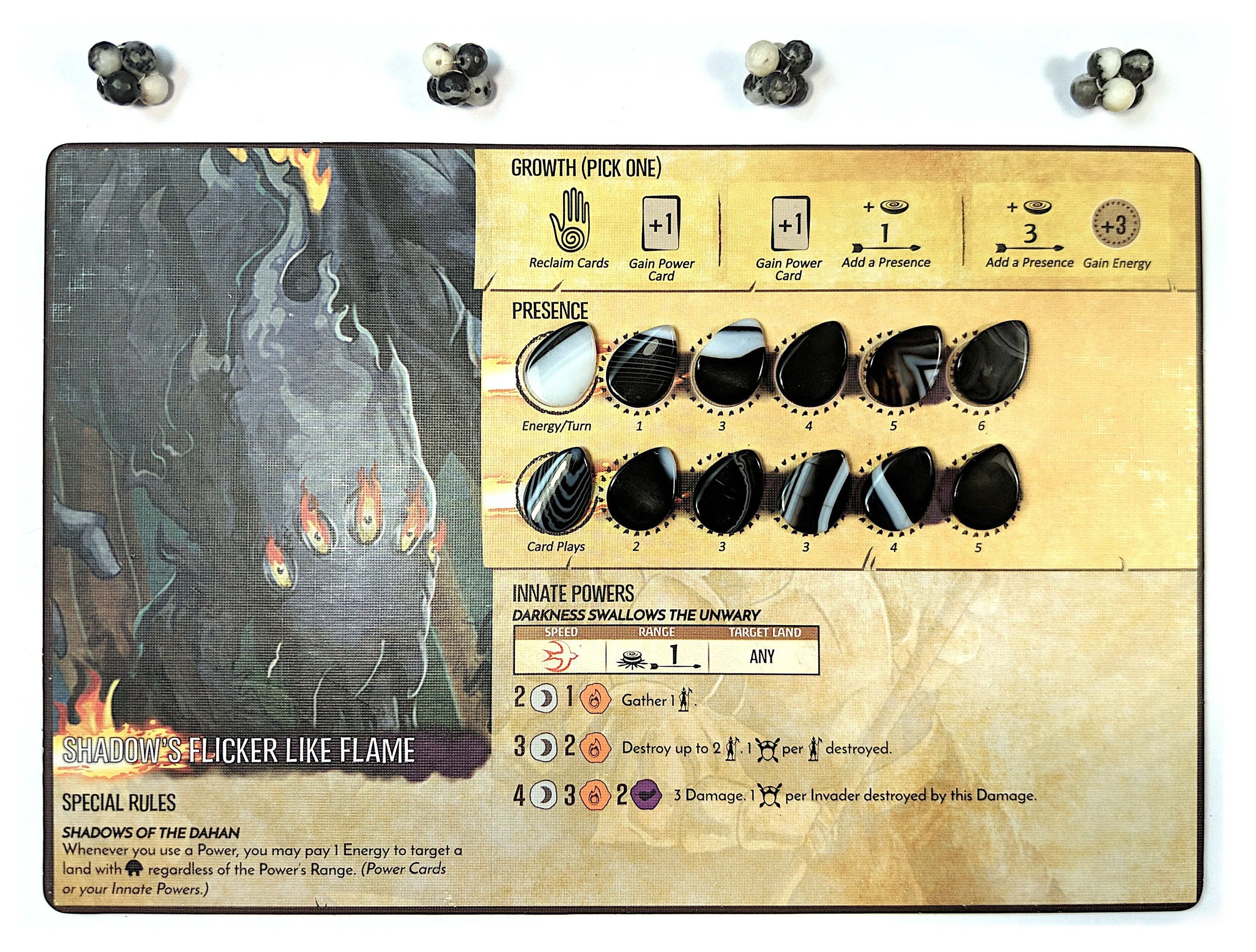 Deluxe Spirit Island Player Tokens | 4 or 6 Players | Mixed Shapes ...