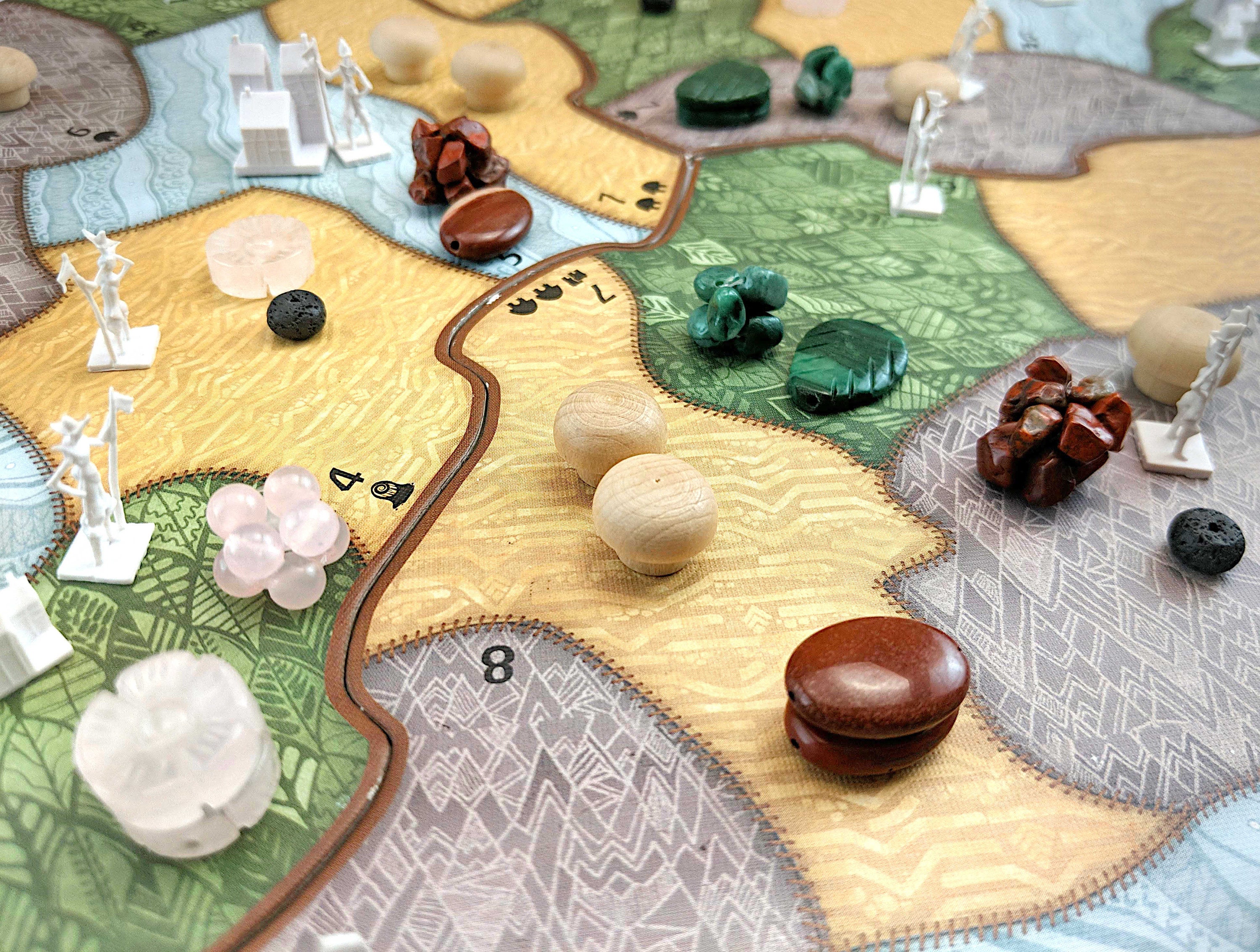 Deluxe Spirit Island Player Tokens | 4 or 6 Players | Mixed Shapes ...
