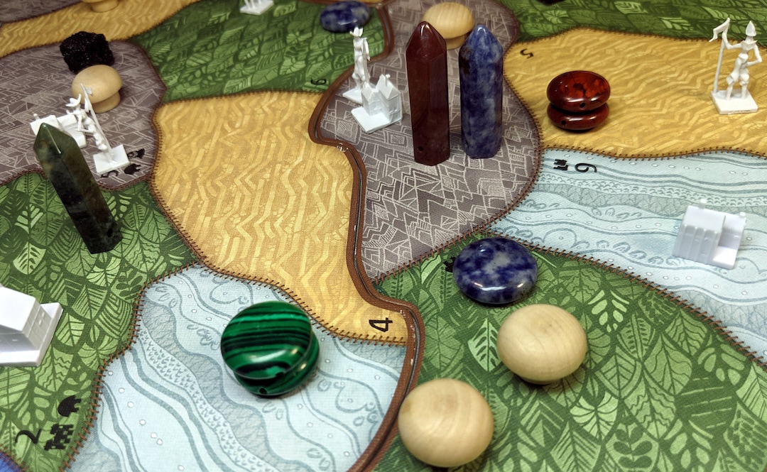 Deluxe Spirit Island Player Tokens | 4 or 6 Players | Semi-precious ...