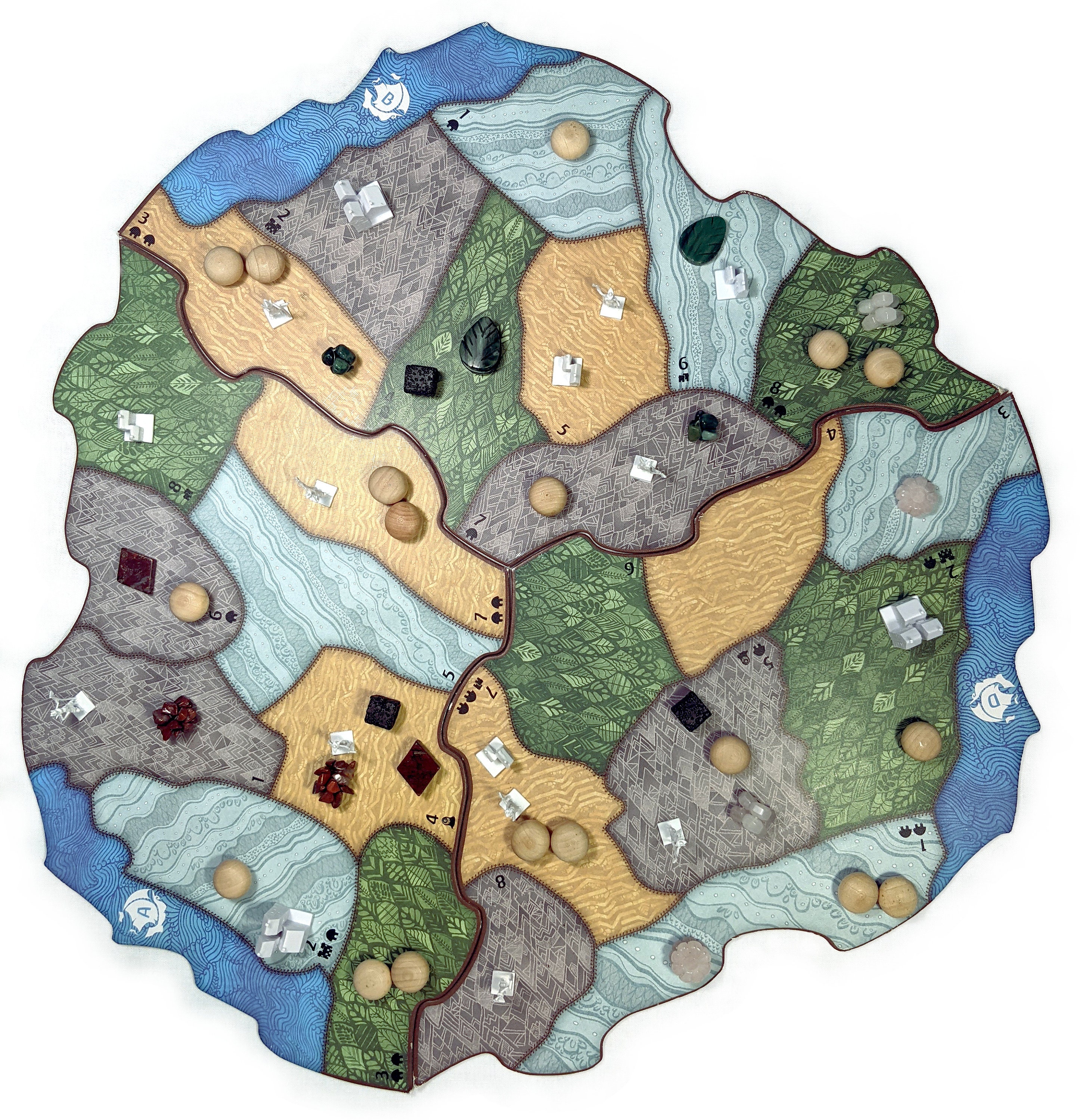 Deluxe Spirit Island Player Tokens | 4 or 6 Players | Mixed Shapes ...