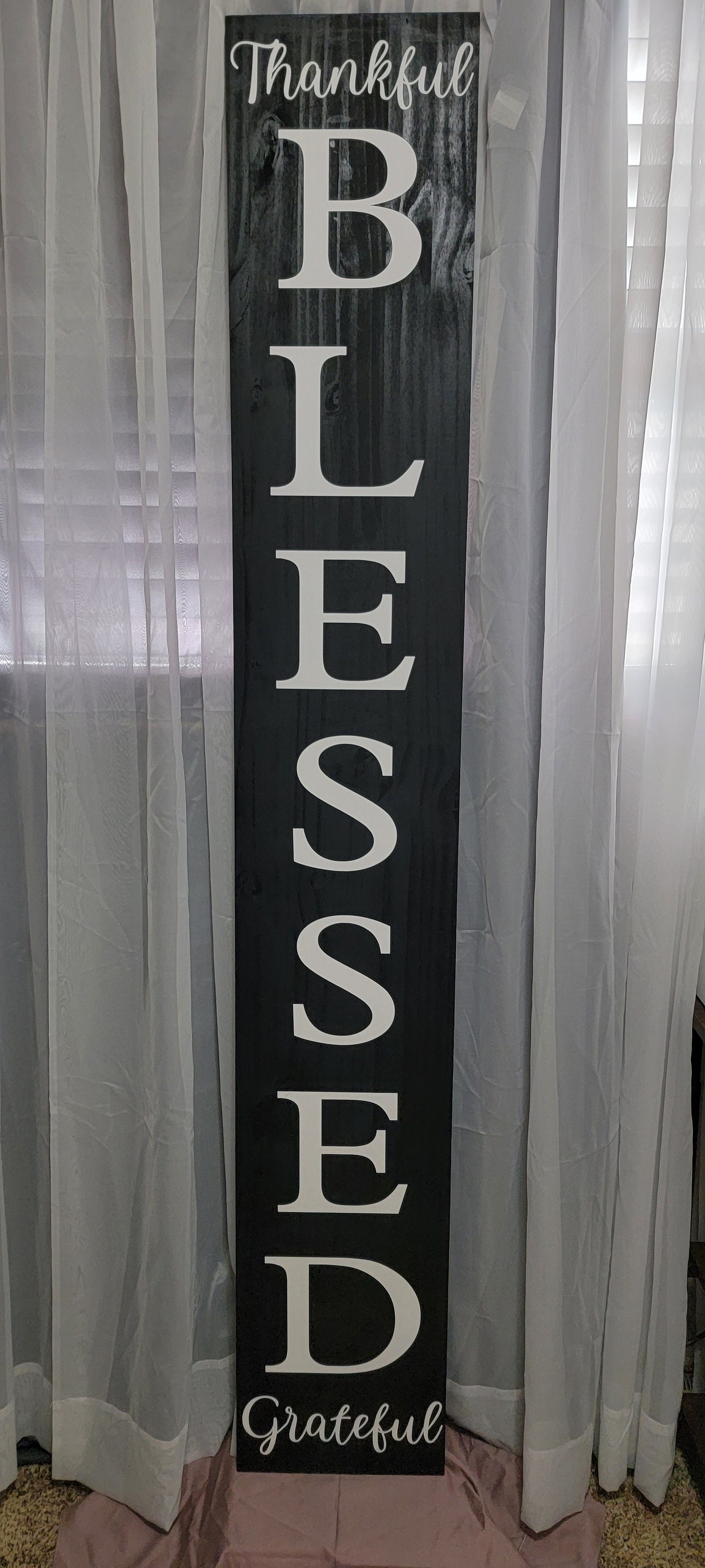 12 in Custom Outdoor Welcome Sign, Vertical Entry Sign - Etsy