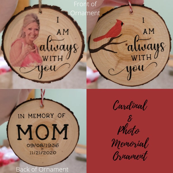 Wood Disc Ornament - Etsy