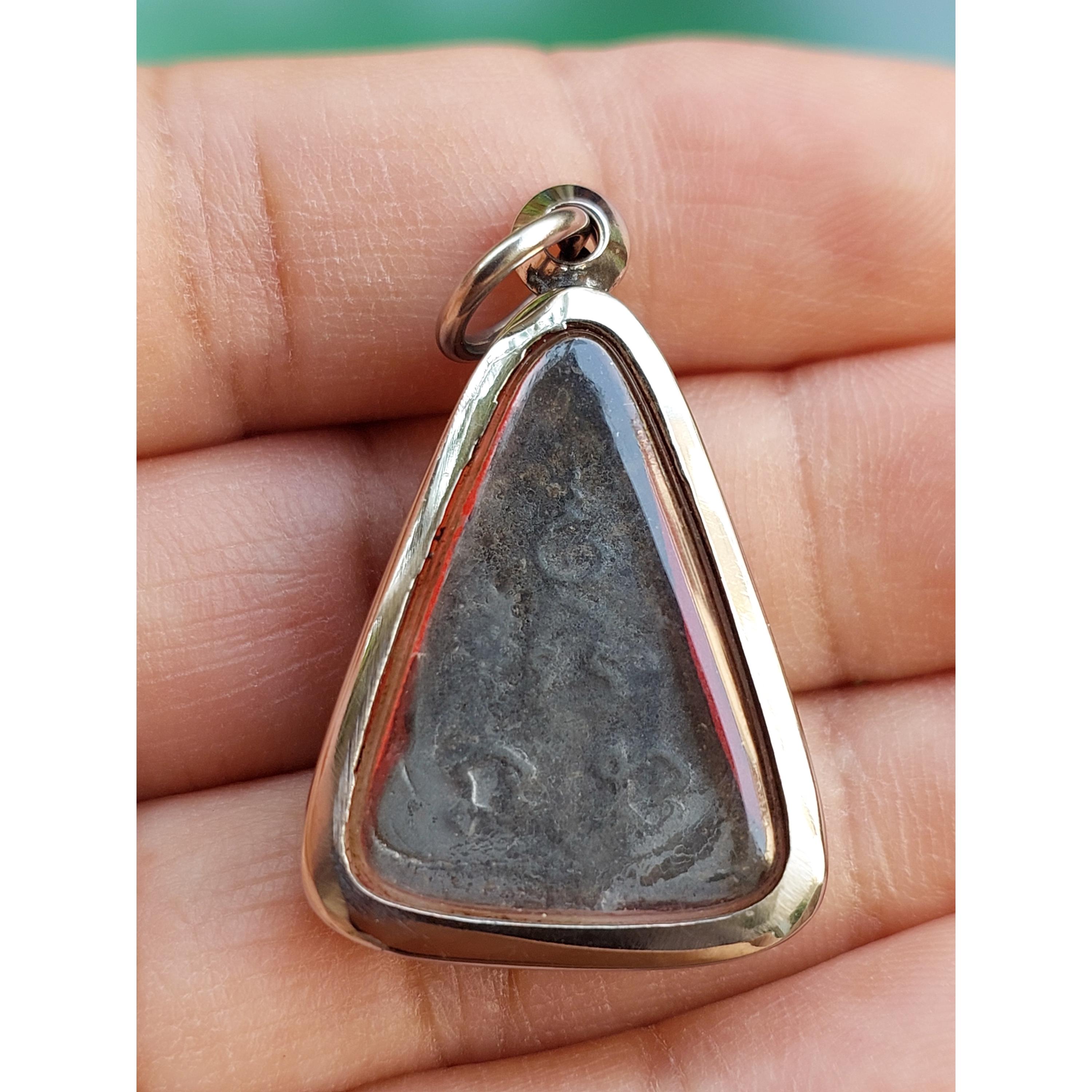 Phra Somdej Buddha Nang Phaya Thai Amulet Sak Yant Steel Stainless ...