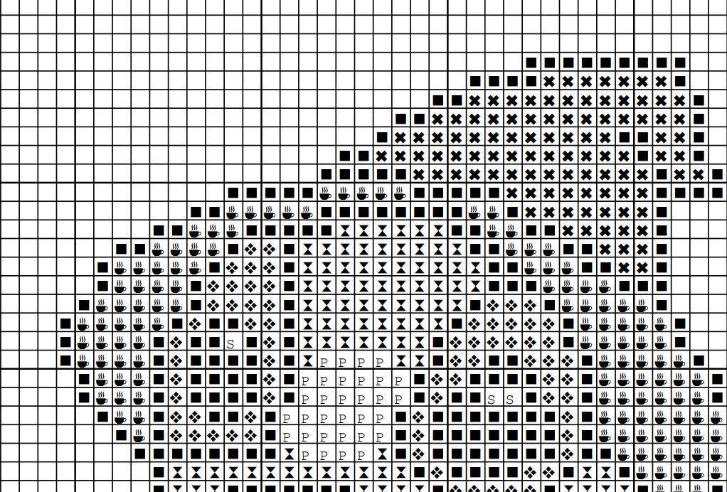 Halloween Stitch Cross Stitch PDF Pattern Digital Cross-stitch PDF ...