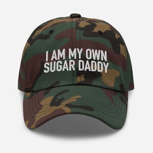 I Am My Own Sugar Daddy Embroidered Dad Hat: Funny Meme Cap - Etsy