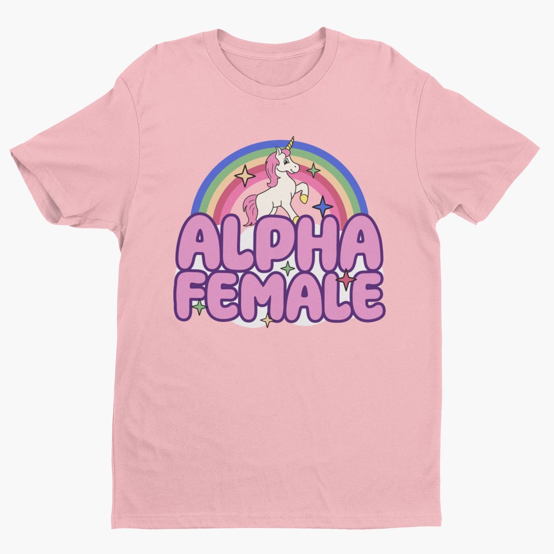 Alpha Female, Ironic Tshirt, Feminist Shirt, Womens Graphic Tee ...