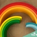 Waldorf Rainbow & Peg Doll Set 12-pack Waldorf Rainbow Montessori Baby ...