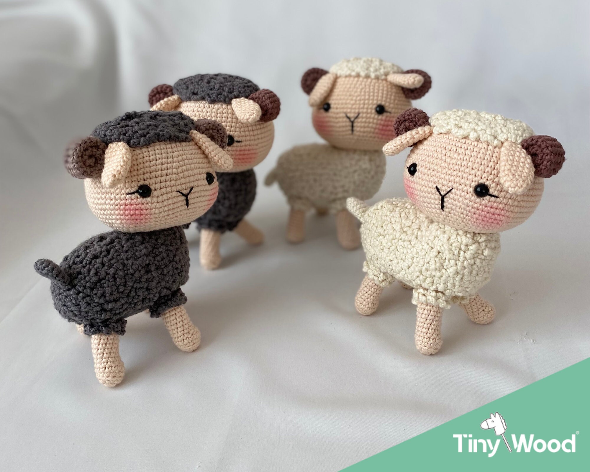 Crochet Sheep is Cute Amigurumi Sheep, Stuffed Toy Lamb, Amigurumi ...