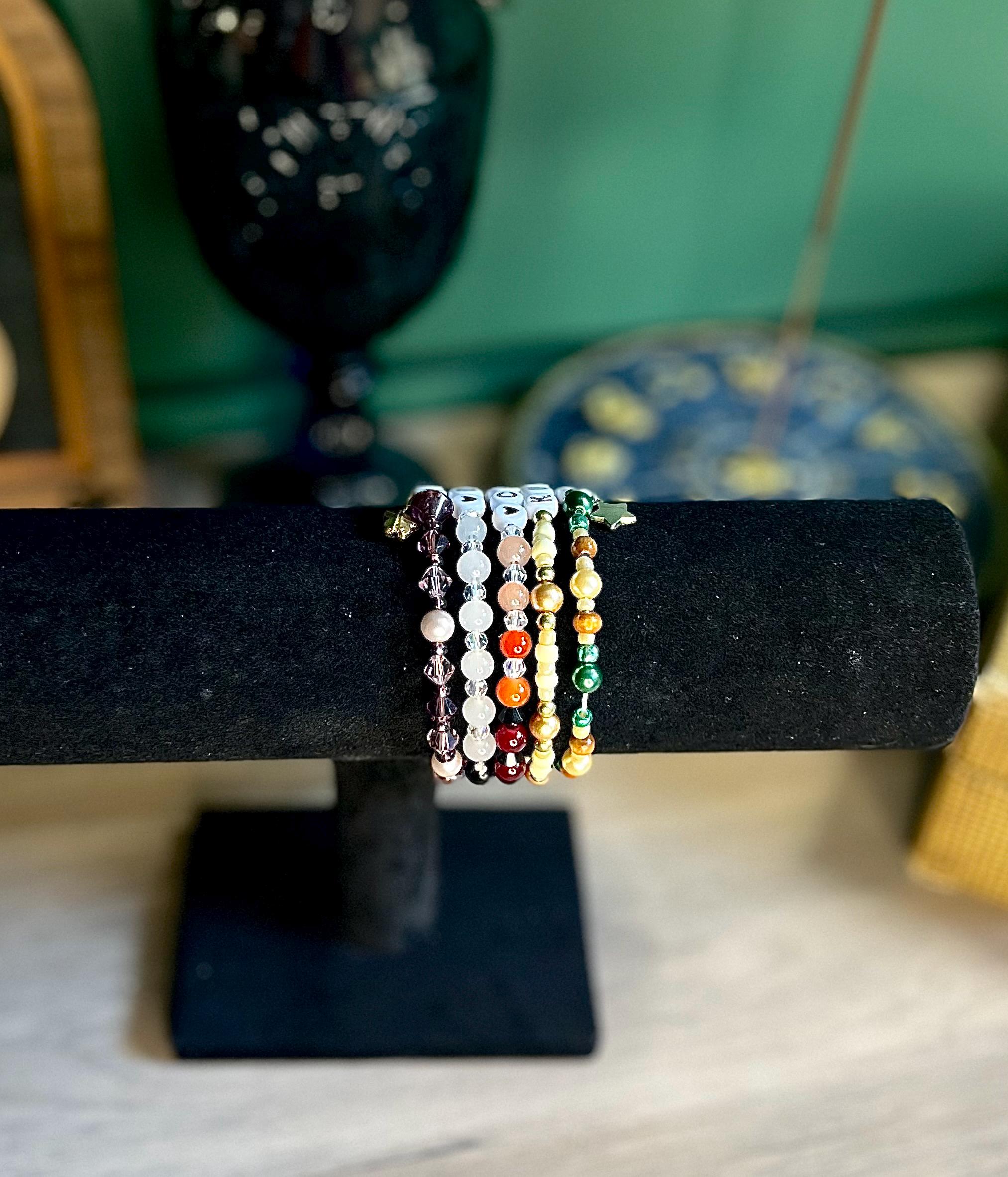 Bungo Stray Dogs Stretchy Beaded Bracelets, Character Names, Themed ...