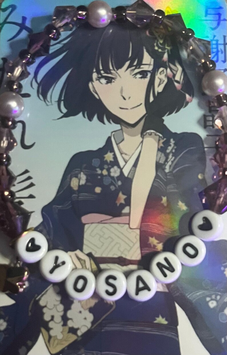 Bungo Stray Dogs Stretchy Beaded Bracelets, Character Names, Themed ...