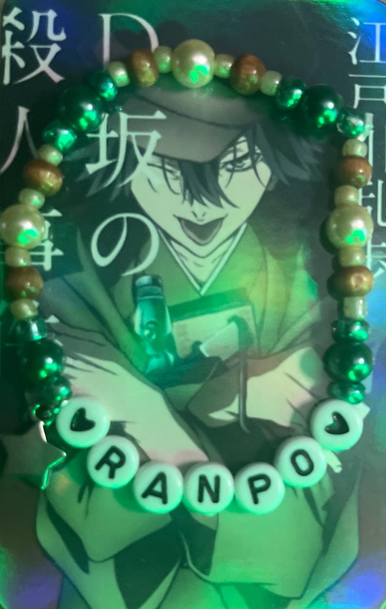 Bungo Stray Dogs Stretchy Beaded Bracelets, Character Names, Themed ...