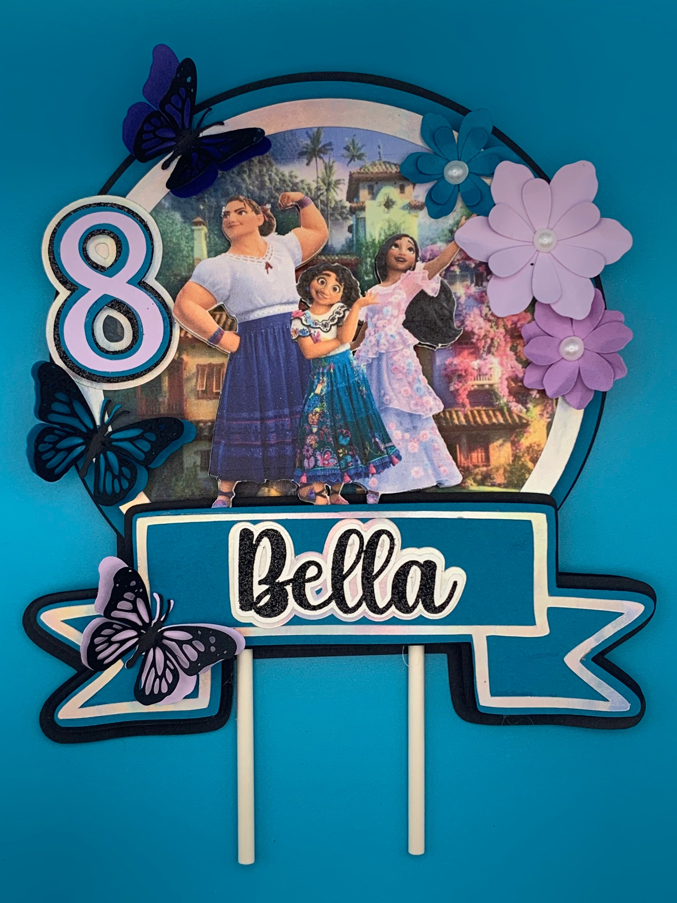 Encanto Inspired Cake Topper, Encanto Birthday, Mirabel, Luisa, Isabela ...