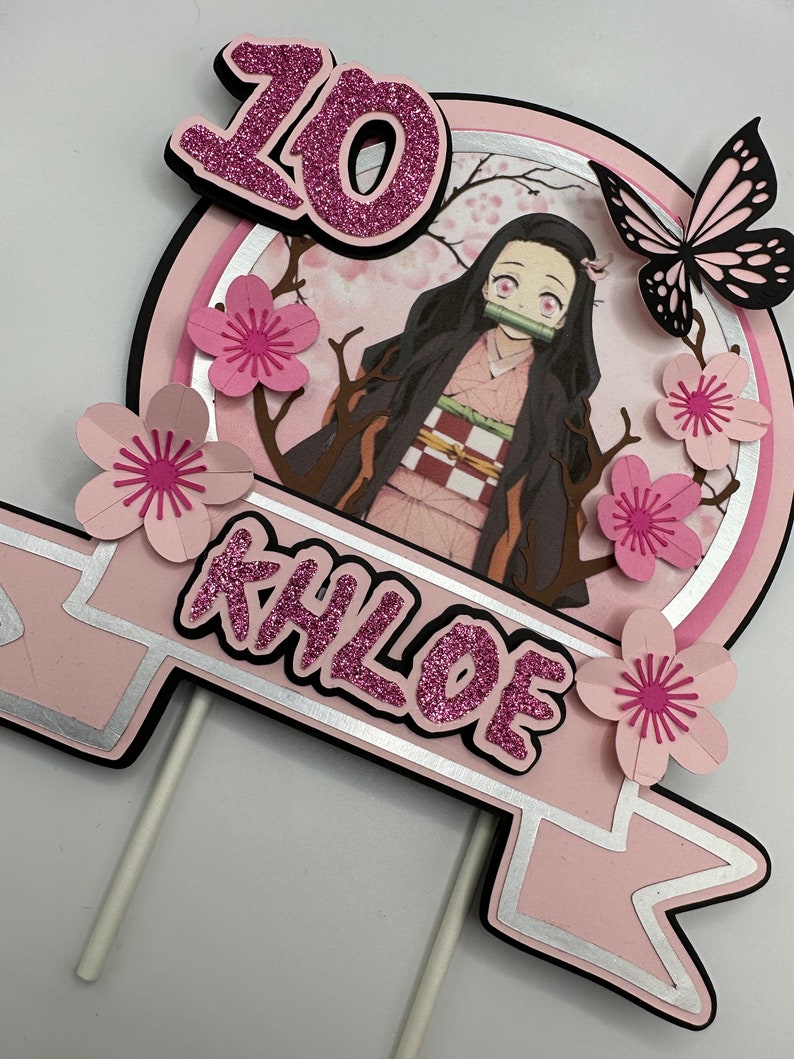 Personalized 3D Cake Topper, Anime Cake Topper, Manga Cake Topper ...