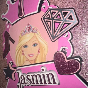 Doll Inspired Cake Topper , Personalized With Name and Age - Etsy