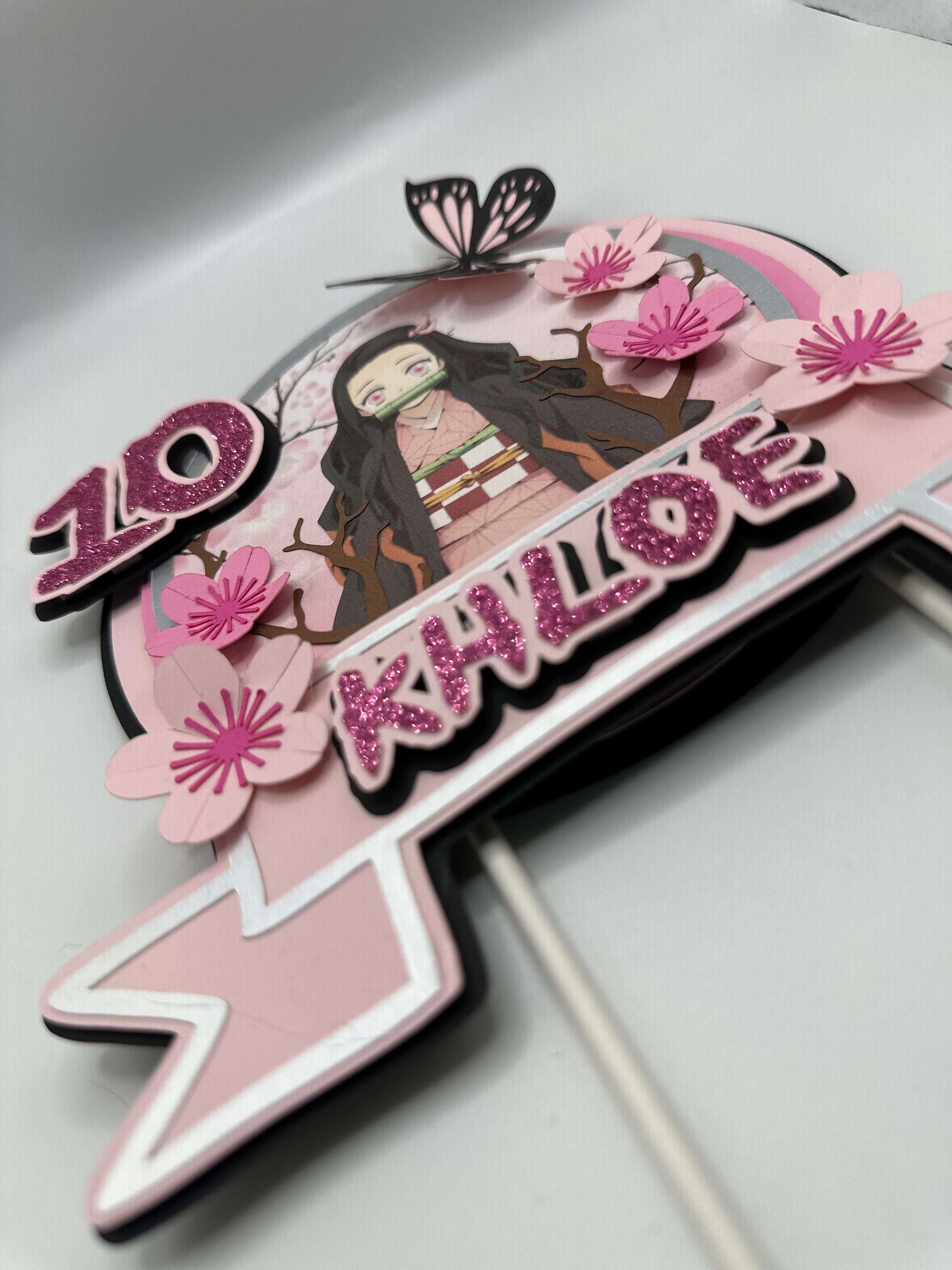 Personalized 3D Cake Topper, Anime Cake Topper, Manga Cake Topper ...