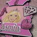 Doll Inspired Cake Topper , Personalized With Name and Age - Etsy