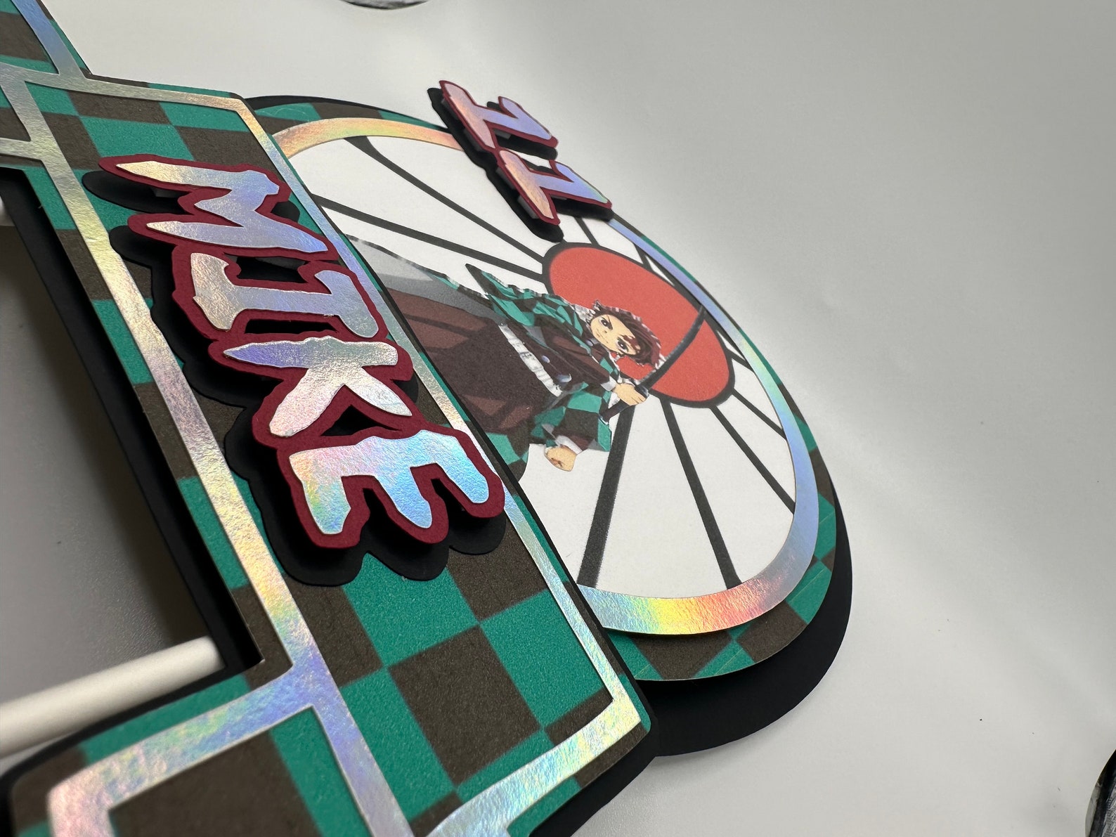 Personalized 3D Cake Topper, Anime Cake Topper, Manga Cake Topper, 3D ...