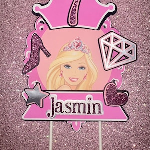 Doll Inspired Cake Topper , Personalized With Name and Age - Etsy