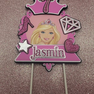 Doll Inspired Cake Topper , Personalized With Name and Age - Etsy