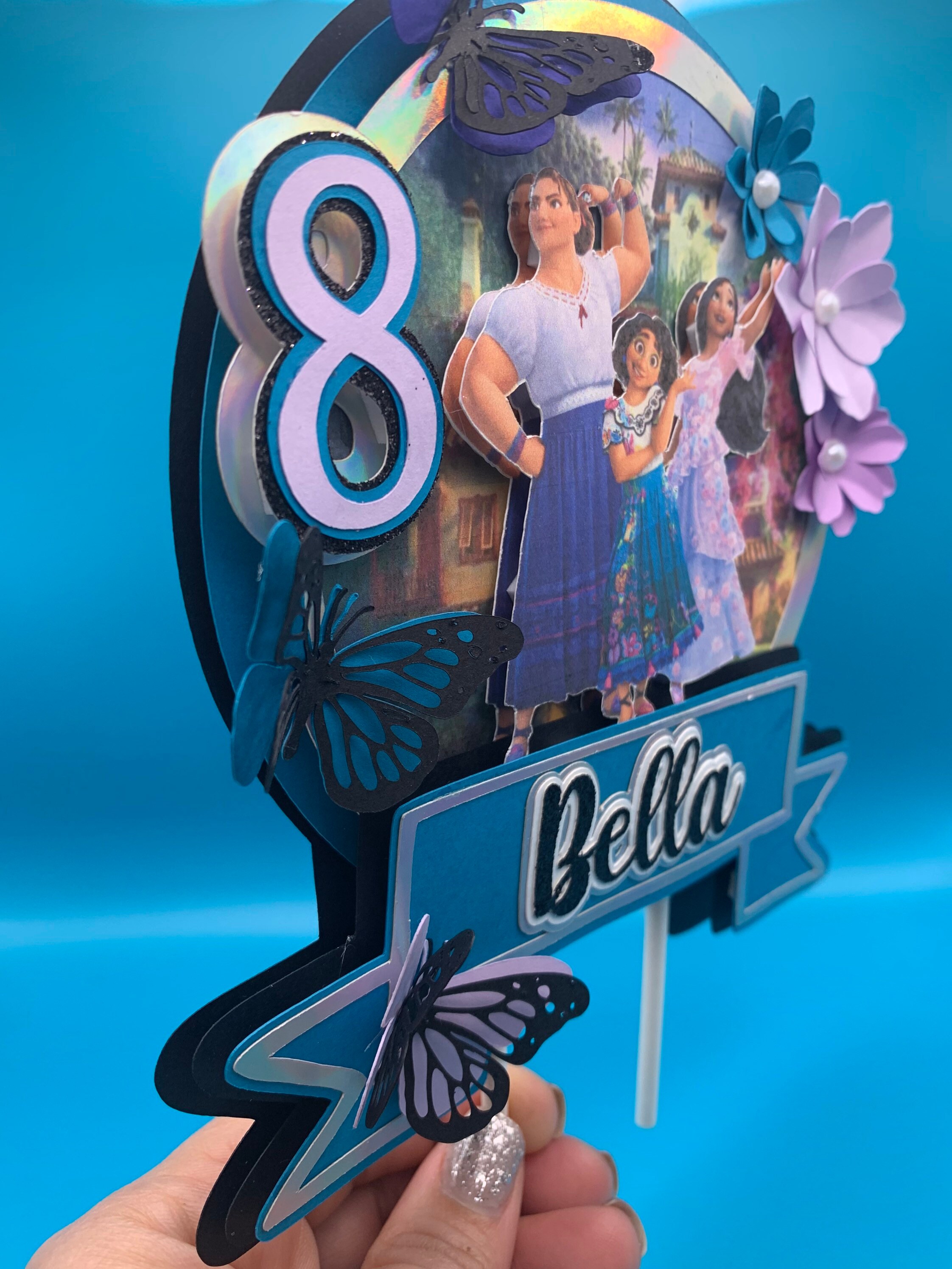 Encanto Inspired Cake Topper, Encanto Birthday, Mirabel, Luisa, Isabela ...