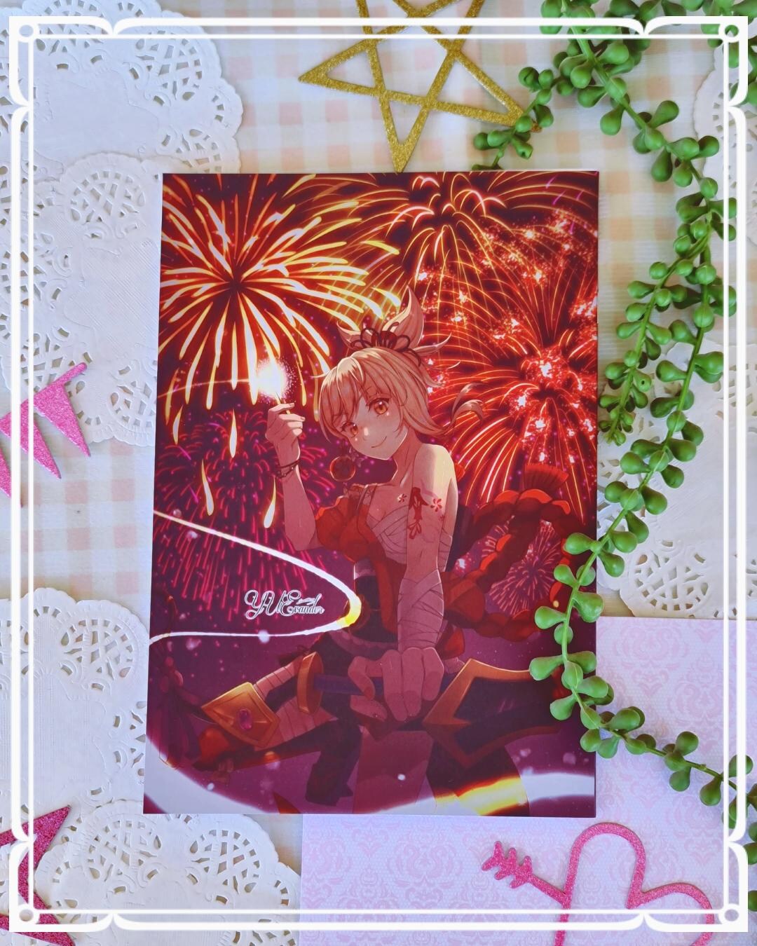 Genshin Impact Notebook A5 - Yoimiya - Etsy