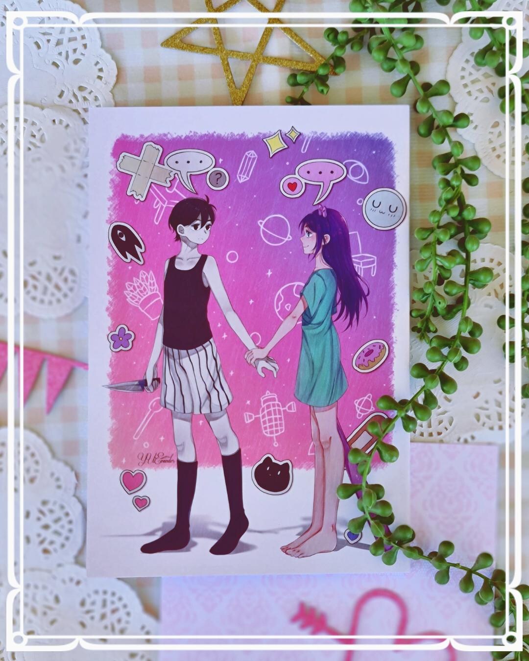 OMORI Notebook A5 - AUBREY Tags OMORI - Etsy